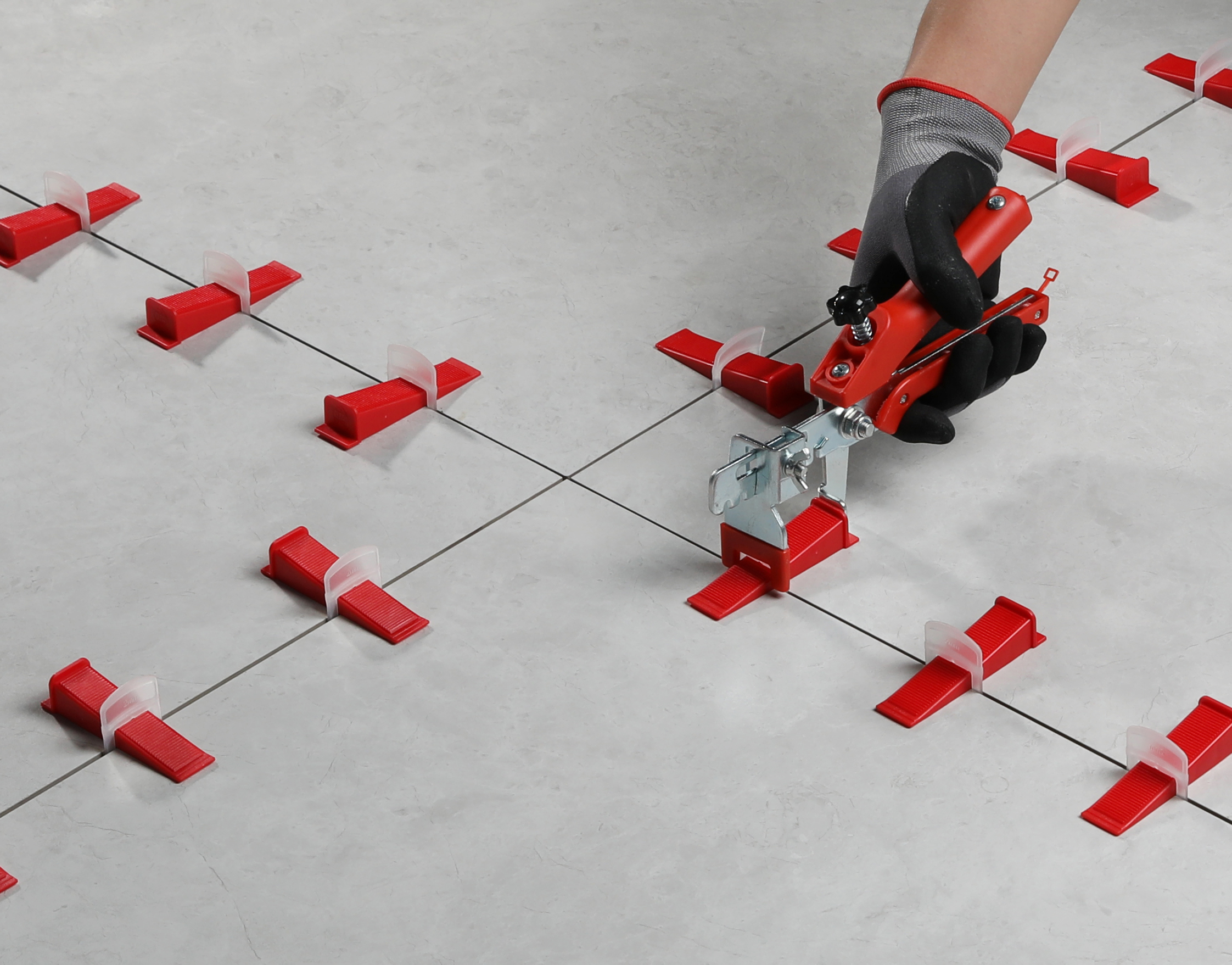 Tile leveling system bunnings store